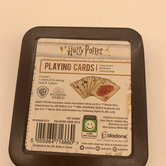 Paladone | Games | New Open Tin Harry Potter Wizarding World Hogwarts ...